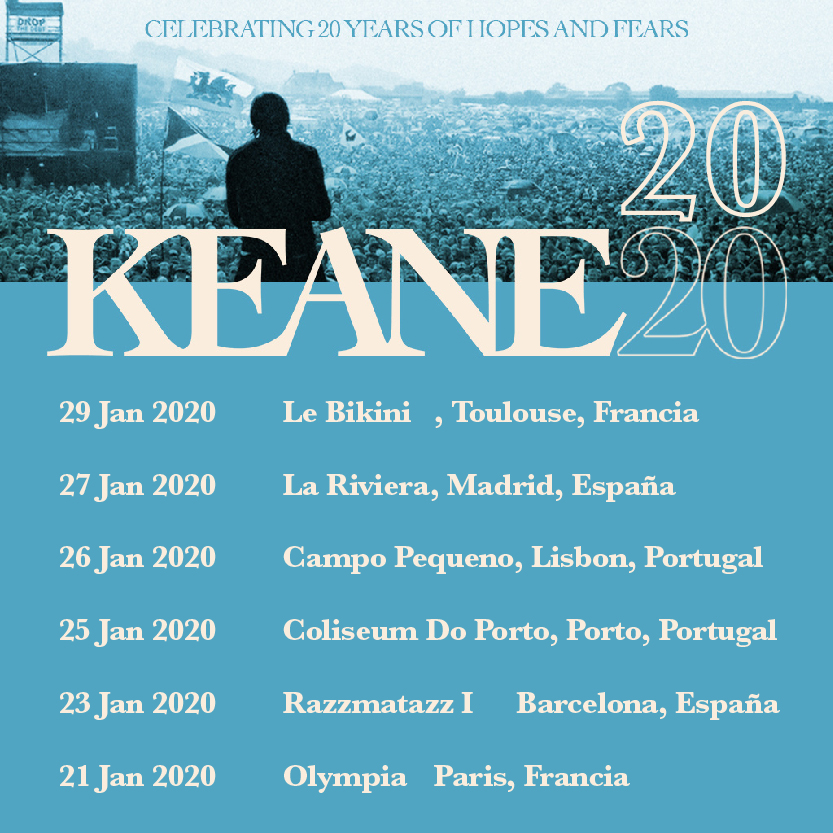 KEANE - TOUR